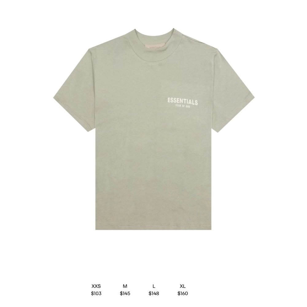 Fear Of God Essentials 2022 Spring Collection Tee Shi… - Gem